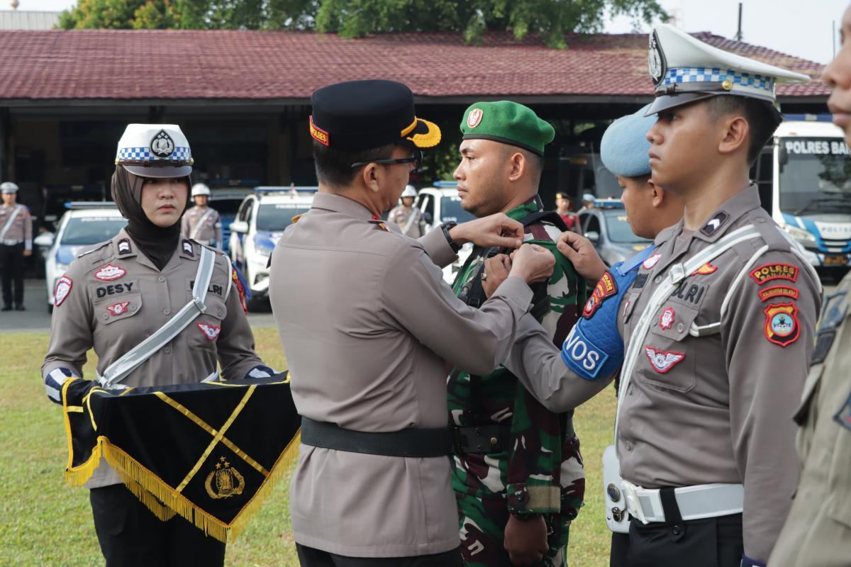 Polres Banjar Gelar Apel Pasukan Dalam Rangka Operasi Zebra Intan 2024